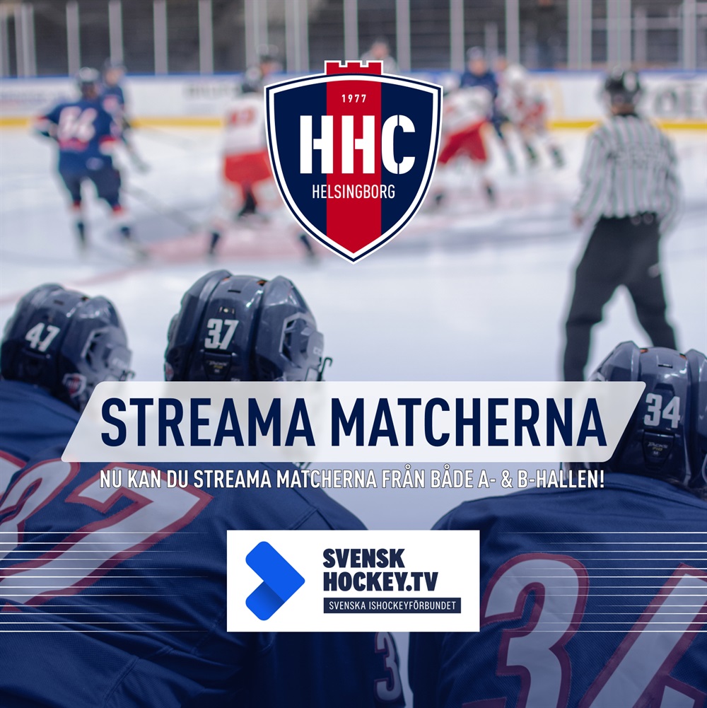 Streama våra matcher! / Helsingborgs HC